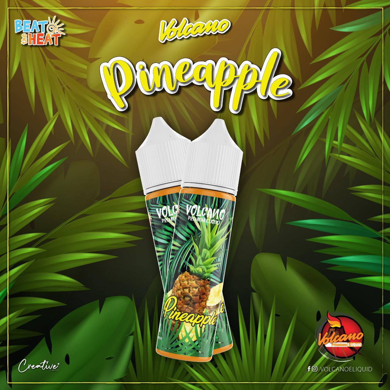 Volcano E-Liquid Pineapple – Vapestation store