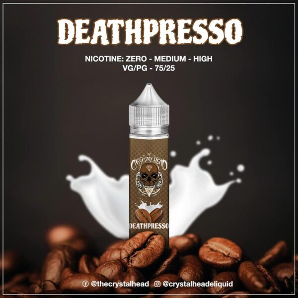 Crystal Head E-Liquid Deathpresso 60ml – Vapestation store