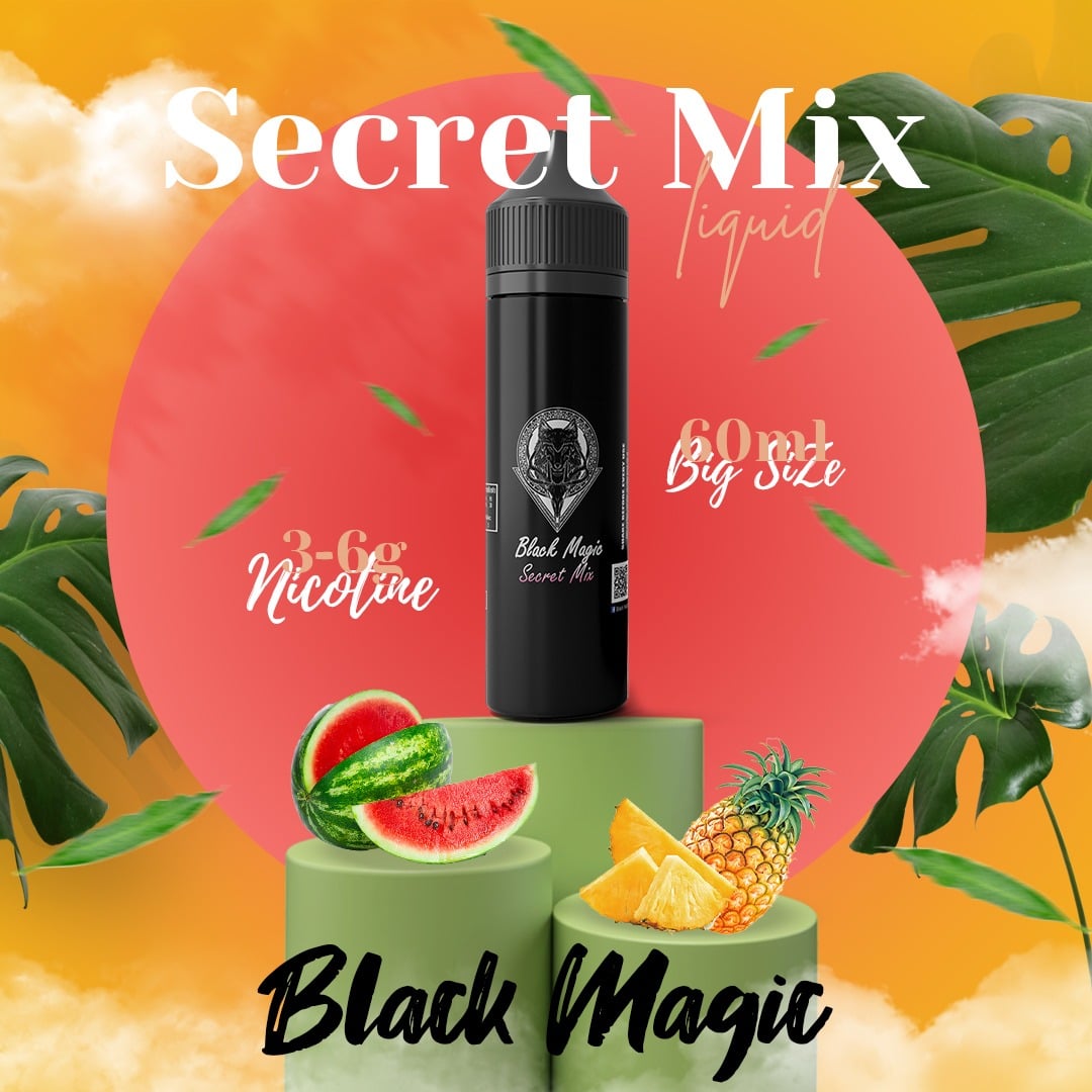 Black Magic E-Liquid Secret Mix – Vapestation store